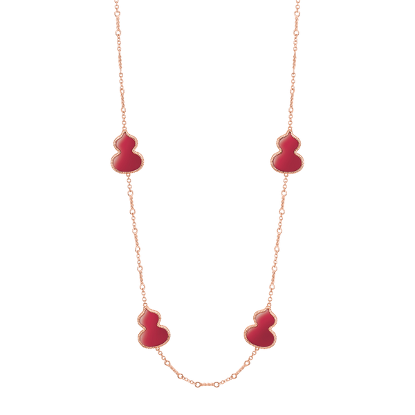 Qeelin Wulu Necklace - WU-020-SNLB-RGRA – Chong Hing Jewelers